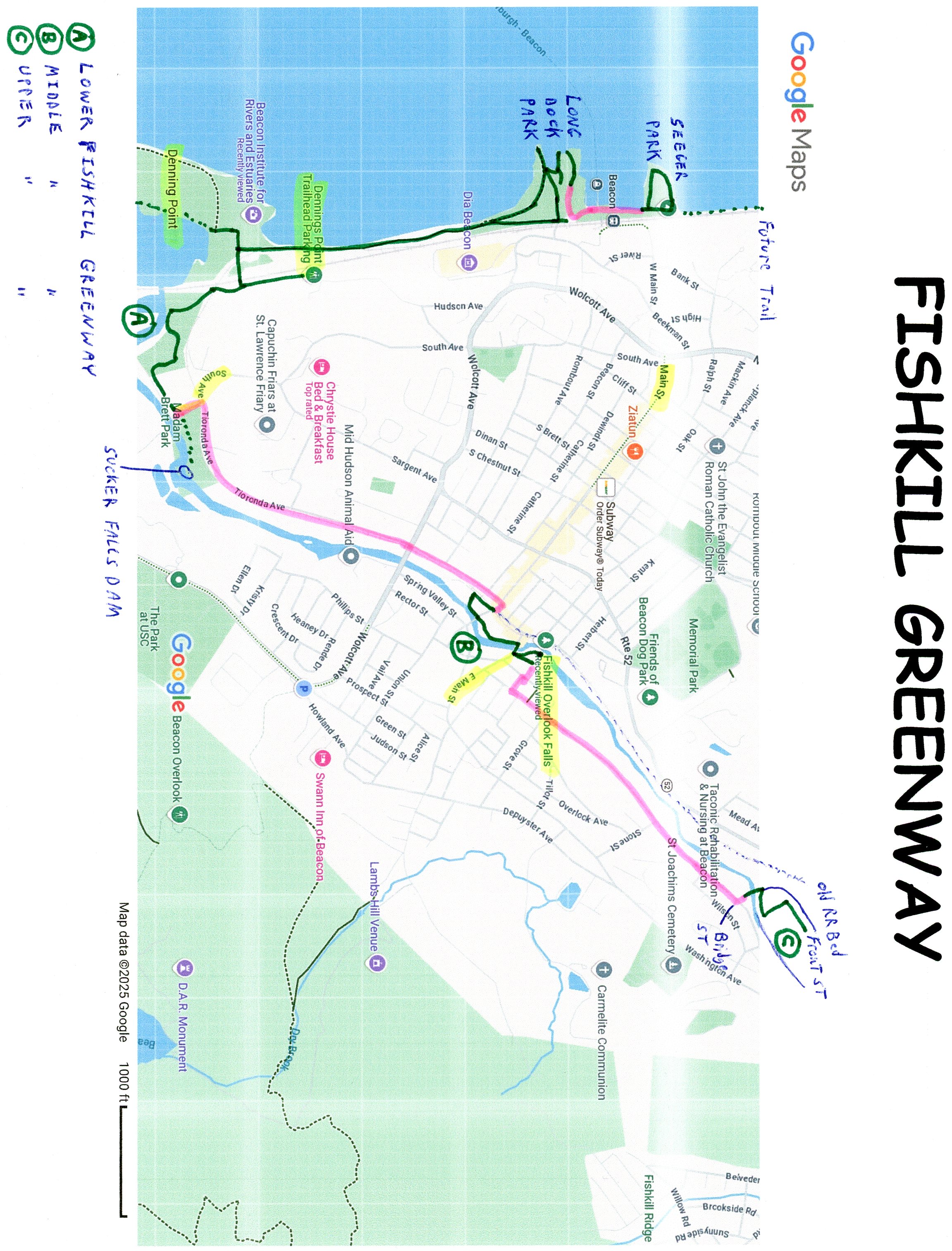 FISHKILL CREEK GREENWAY & BEACON HUDSON RIVER TRAIL
