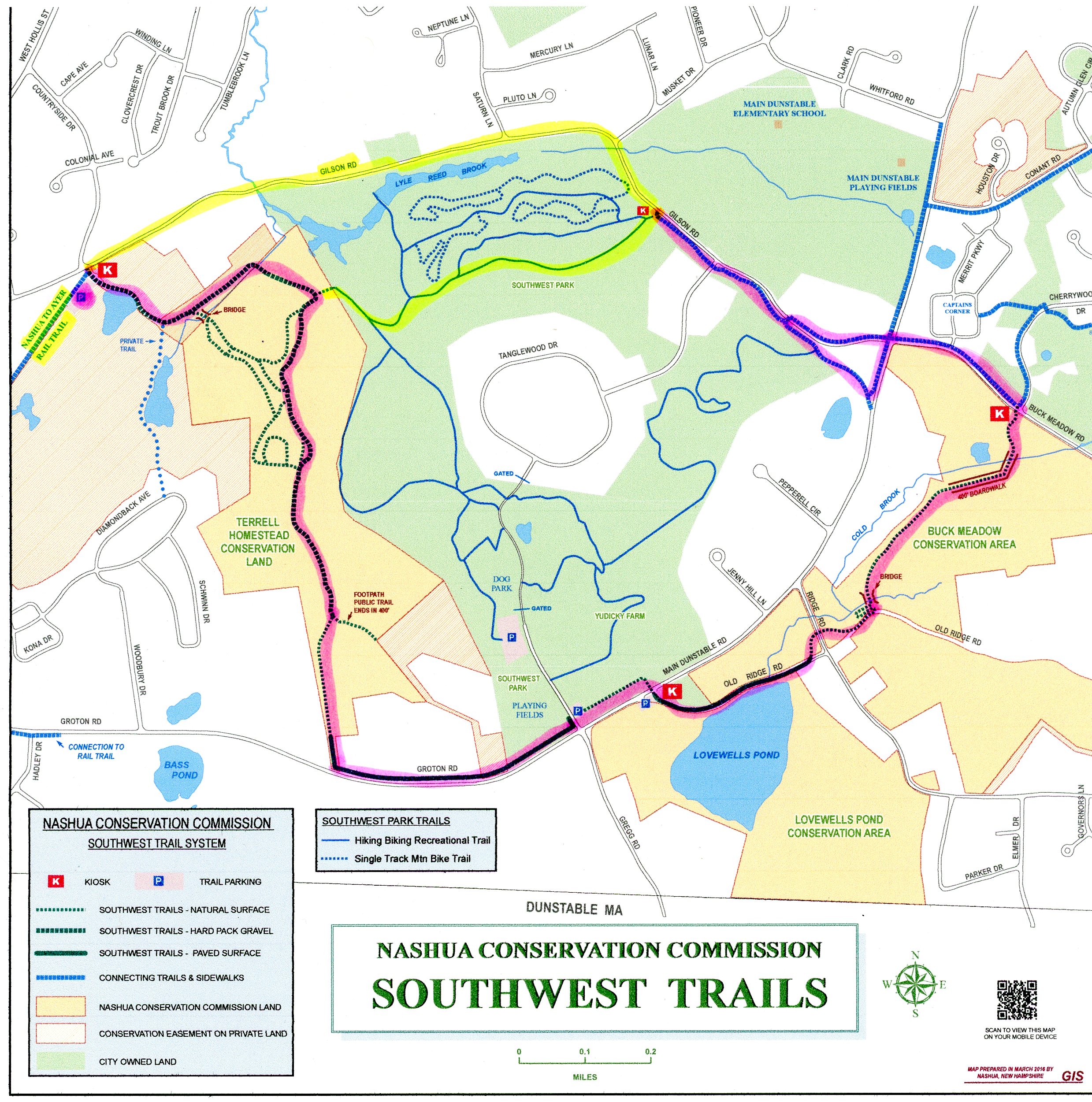 SOUTHWEST PARK TRAILS/COLD BROOK NEIGHBORHOOD TRAIL