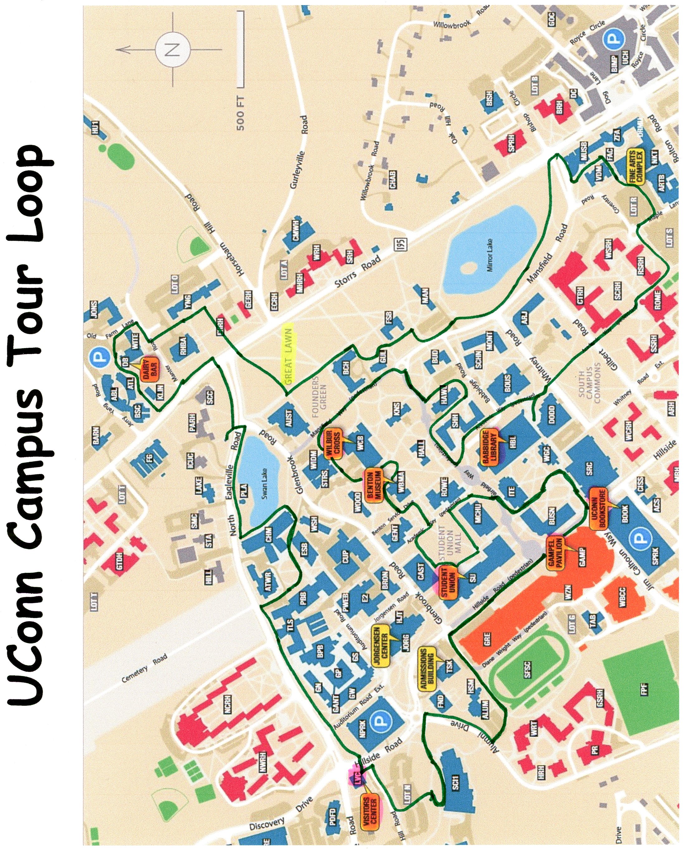 UCONN CAMPUS TRAILS; DENDROLOGY 101 LETTERBOX